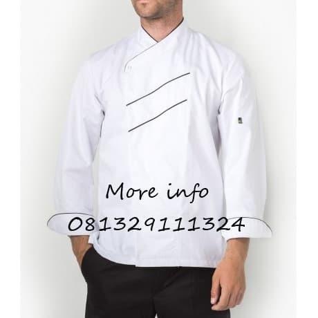 Jual Pembuatan seragam Baju Koki-Baju kitchen-chef-jaket-kemeja-putih ...