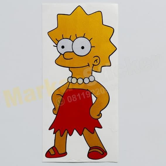 Jual Stiker The Simpsons Lisa Simpson Character - Kab. Bandung - Markas ...