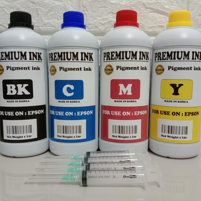 Promo TINTA PIGMENT PRINTER EPSON ISI 1 LITER PREMIUM INK ( MADE IN ...