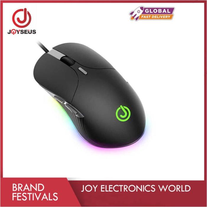 Jual Gaming Mouse JOYSEUS RGB 3200DPI LED USB Professional - MS0005 ...