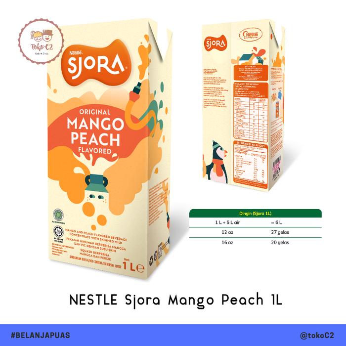 Jual NESTLE SJORA Mango Peach 1 Liter Nestle Professional - Jakarta ...