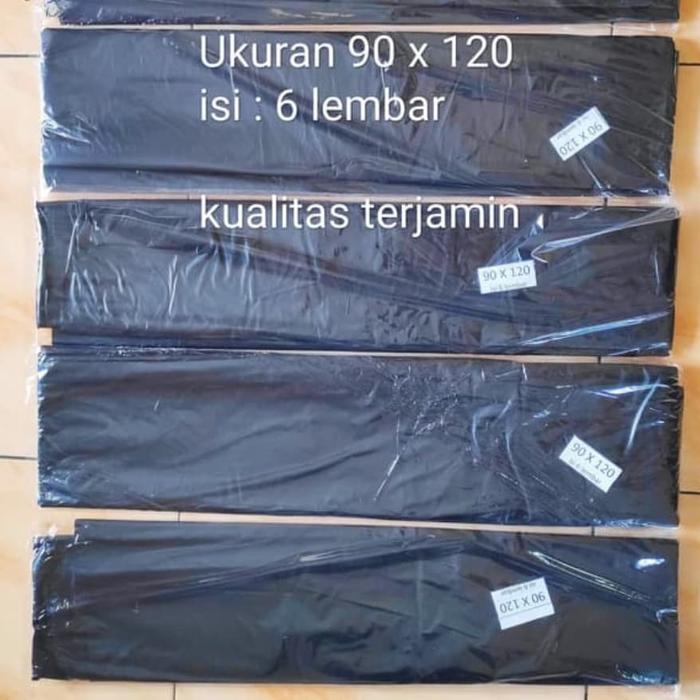 Jual Plastik sampah,trash bag, Plastik sampah Hitam Uk 90x120 - Jakarta ...