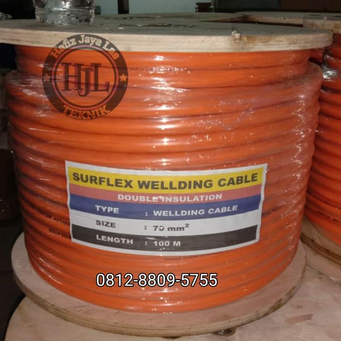 Jual WELDING CABLE SURFLEX 70 SQMM CABLE LAS SUPERFLEX MADE IN ...
