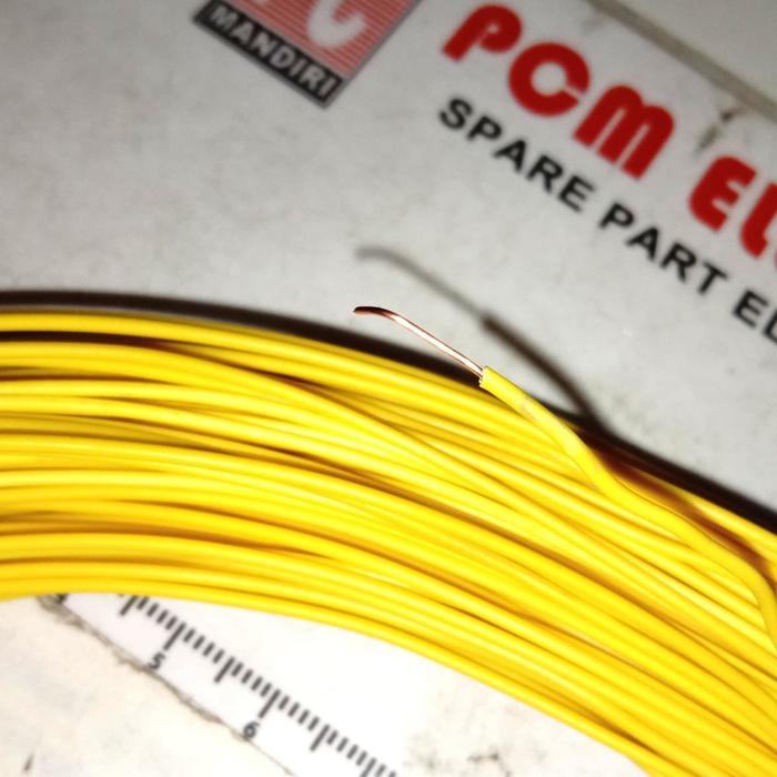 Jual kabel jumper isi kawat Kuning Cable penghubung rangkaian 1rol isi ...