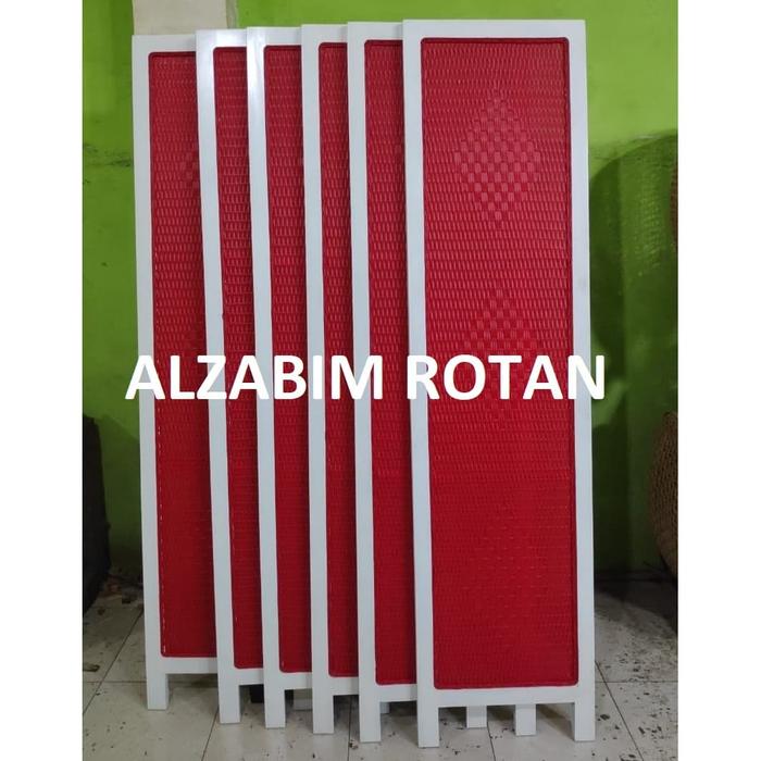 Jual FREE ONGKIR Sekat ruangan sketsel rotan sintesis tinggi 2 meter ...