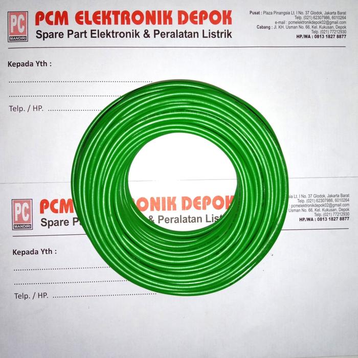 Jual kabel serabut Hijau 1mm AWG18 made in JAPAN Cable ton awg 18 per ...