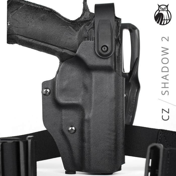 Jual Kydex Holster CZ Shadow 2 OWB Semi Drop Leg Level 2 Pax Dynamics ...