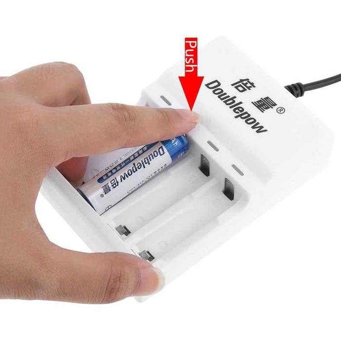 Jual Alat Cas Charger Baterai Battery Batrai 4 Slot Aa Aaa Kabel Usb Dp ...