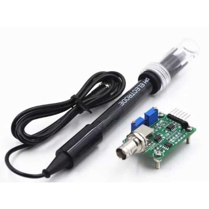 Jual PH Sensor Module V.1.1 with PH Probe with MSP340 shield Arduino ...