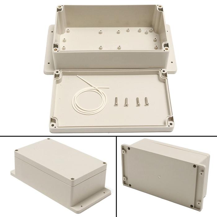 Jual 200*120*75mm Waterproof Plastic Electronic Project Box Enclosure ...