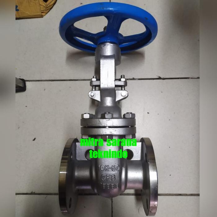 Jual Gate valve stainless SS304 Jis10k ukuran 6" inch/gate valve jis10k ...