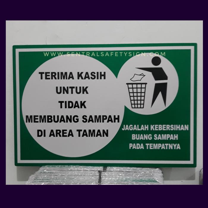 Jual Rambu jagalah kebersihan - Jakarta Barat - SENTRAL SAFETY SIGN ...