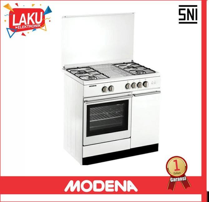 Kompor Gas Modena Fc 79401 Jual Big Burner + Cap Kompor Standing