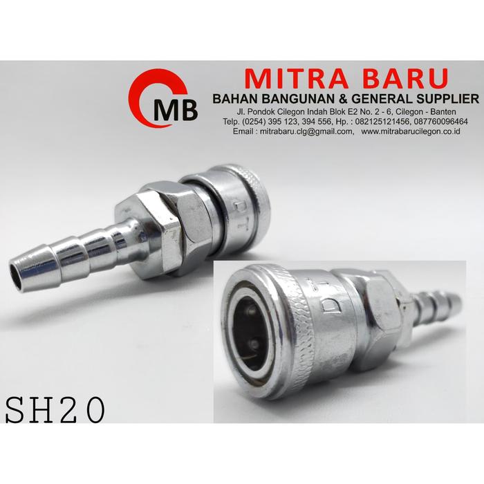 Jual QUICK COUPLER ANGIN SH 20 / SAMBUNGAN SELANG ANGIN - Kota Cilegon ...
