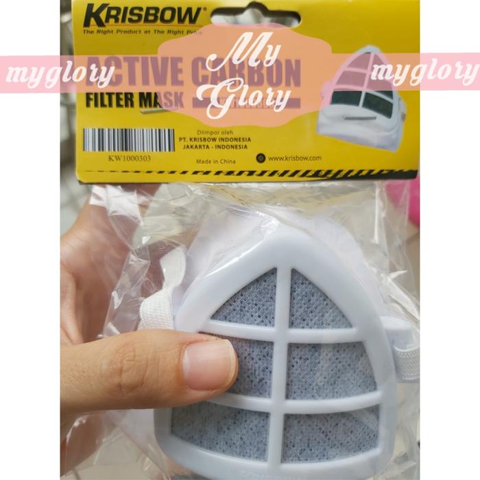 Jual REFIL FILTER KARBON MASKER KRISBOW. ACTIVE CARBON FILTER MASK ...
