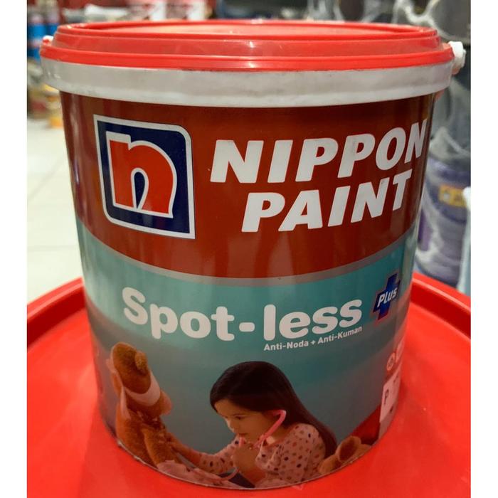 Jual Nippon Paint Spotless Plus Cat Tembok Interior 2.5Ltr - Putih ...