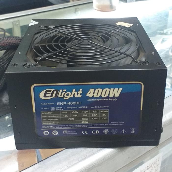 Jual power supply psu 400 w enlight - Kota Bandung - Qnhkomputer ...