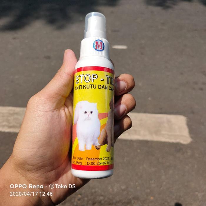 Jual Stop tick spray 120ml - anti kutu kucing dan caplax anjing tungau mite - Kab. Bekasi - Nala ...