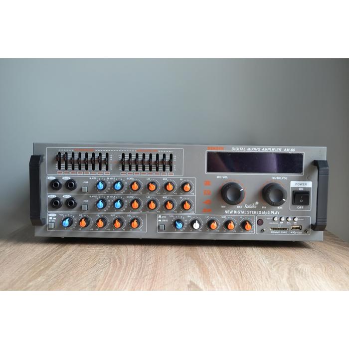 Jual Amplifier DENSEN 60wat Power Ampli Pengeras Suara Original - Kota ...