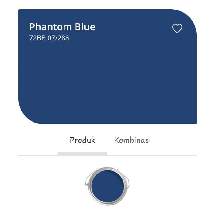 Jual Dulux Ambiance Phantom Blue 72BB 07/288 2.5liter - Kota Tangerang ...