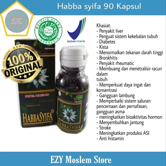 Jual Habbatussauda Habba Syifa 90 Kapsul Jintan Hitam - Jakarta Timur - ANAK MUSLIM KITA | Tokopedia