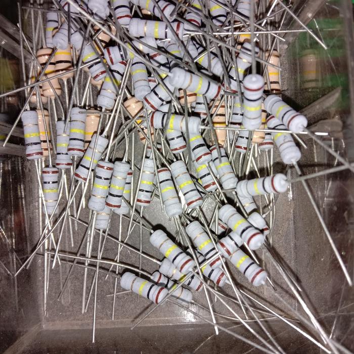 Jual Resistor 100k 100Kohm 100 K 1watt 1 watt toleransi 5% - Kota Depok - PCM ELEKTRONIK | Tokopedia