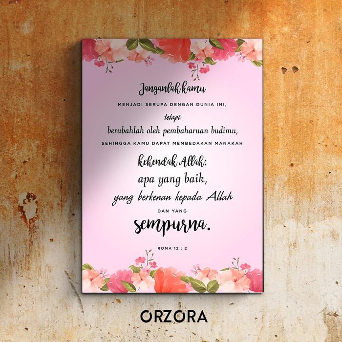 Jual Poster Rohani / Dekor /Hiasan Dinding / Hiasan Dinding Kristen ...