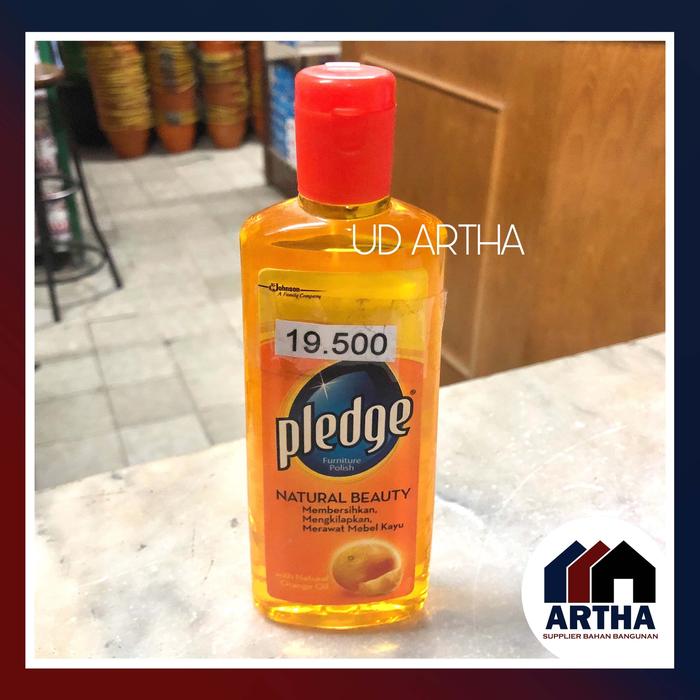 Jual Pledge Furniture Polish Natural Beauty Pengkilap Kayu Mebel Orange ...