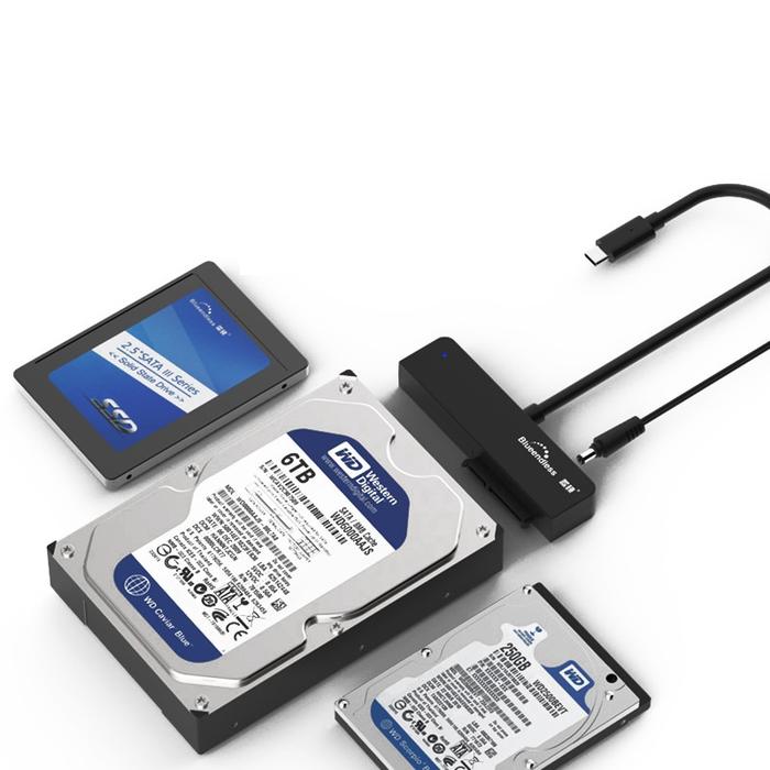 Jual Usb A To Sata Type C To Sata Hdd Reader With Otg Function Suits ...
