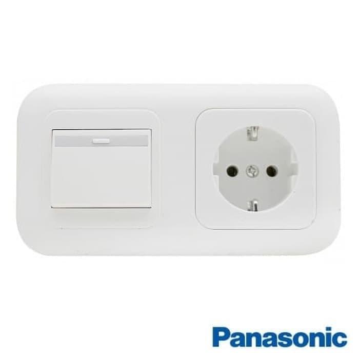Jual Stop kontak Arde Panasonic Saklar Wej5541 Wide Series - Kota Medan ...