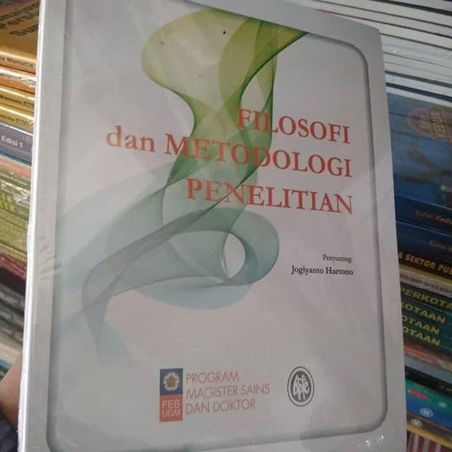 Jual Filosofi Dan Metodologi Penelitian - Jogiyanto Hartono - Kab ...
