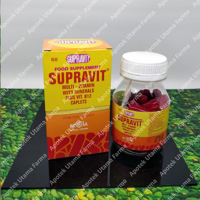 Jual SUPRAVIT | MULTIVITAMIN DAN MINERAL | - Jakarta Utara - utamafarma ...