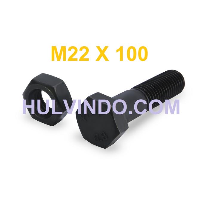 Jual BAUT BAJA HTB GRADE 8.8 + MUR|8| M22 X 100 - Kota Tangerang - Toko Aneka Guna Tangerang ...