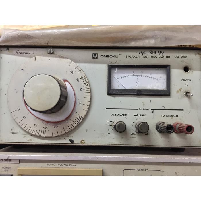 Jual Onsoku OG-242 Speaker Test Oscillator Alat Test Loudspeaker ...