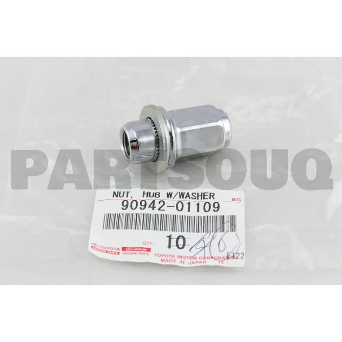 Jual Nut, Hub (For Axle), 90942-01109 T1005 ORI TOYOTA - Jakarta Pusat ...