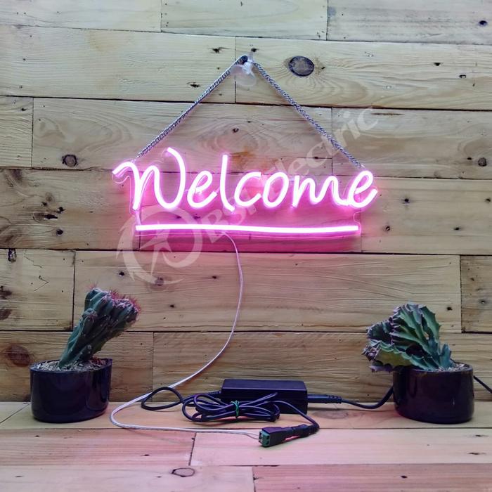 Jual Welcome Neon Flex / Neon Sign - Kota Denpasar - BSI-Store | Tokopedia