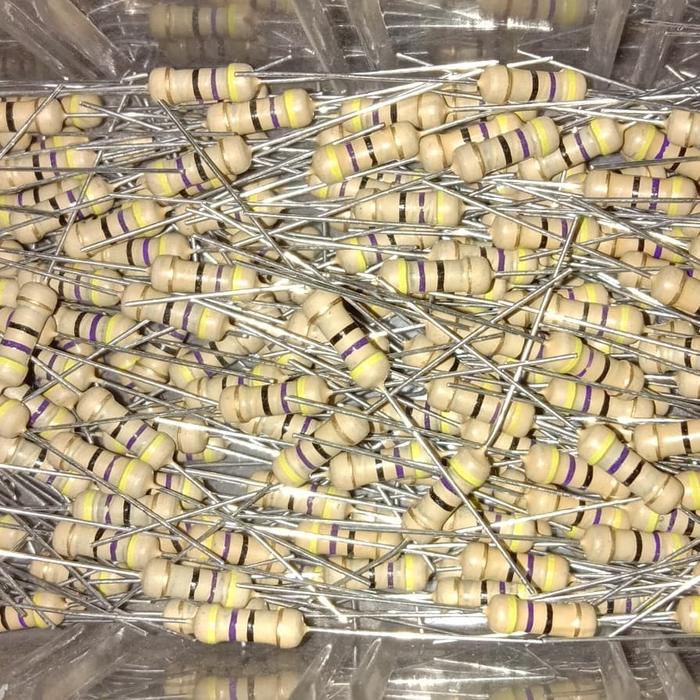Jual Resistor 47 ohm 47R 0.2watt 1/2w toleransi 5% - Kota Depok - PCM ...