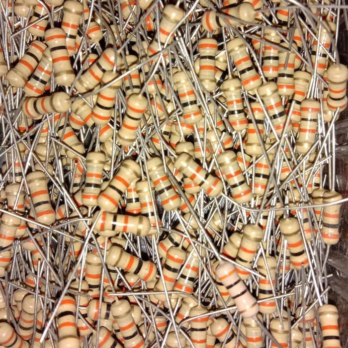 Jual Resistor 30k Ohm 30 k 0.2watt 1/2w toleransi 5% - Kota Depok - PCM ...