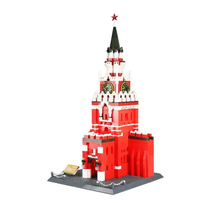 Promo Tower of Kremlin Rusia - Wange Lego Puzzle Brick Mainan Edukasi ...