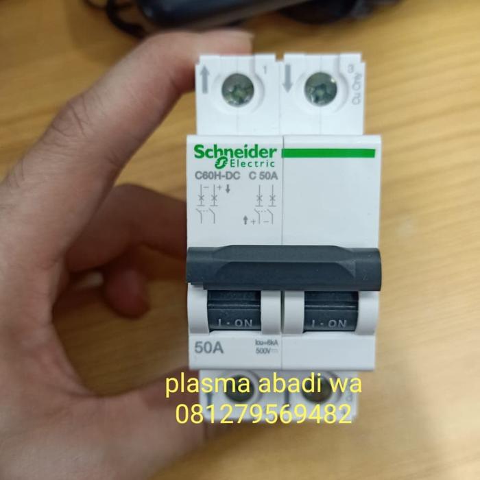 Jual MCB SCHNEIDER C60H -DC 2 PHASE 32A 40A 50A 63A - Jakarta Pusat ...
