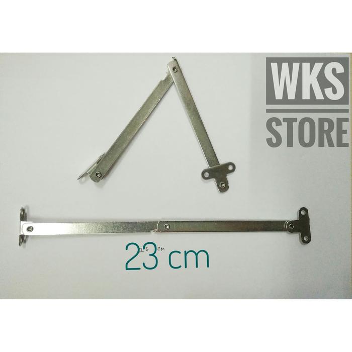 Jual Engsel WAYANG LURUS Engsel Jendela Lemari Flap Stay - Kota ...
