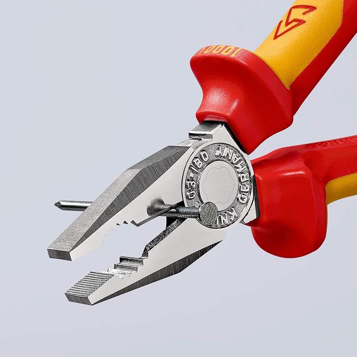 Jual Tang Kombinasi Listrik 160 mm 03 06 160 KNIPEX VDE Combination ...