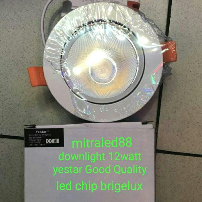 Jual LED Downlight spotlight 12w/12watt YESTAR GOOD QUALITY lampu sorot - Kuning - Jakarta Pusat ...