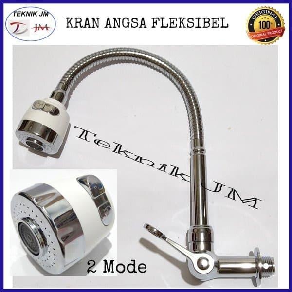 Jual KRAN ANGSA FLEXIBEL 2 MODE SEMBURAN KRAN ANGSA FLEKSIBEL SOLIGEN ...