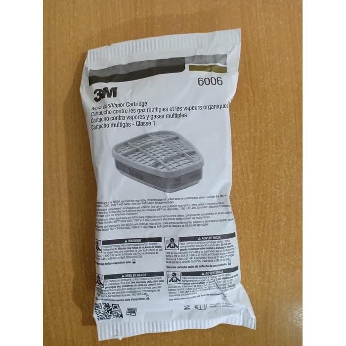 Jual FIlter Cartridge 3M Tipe 6006 Multi Gas-Vapor - Jakarta Utara ...