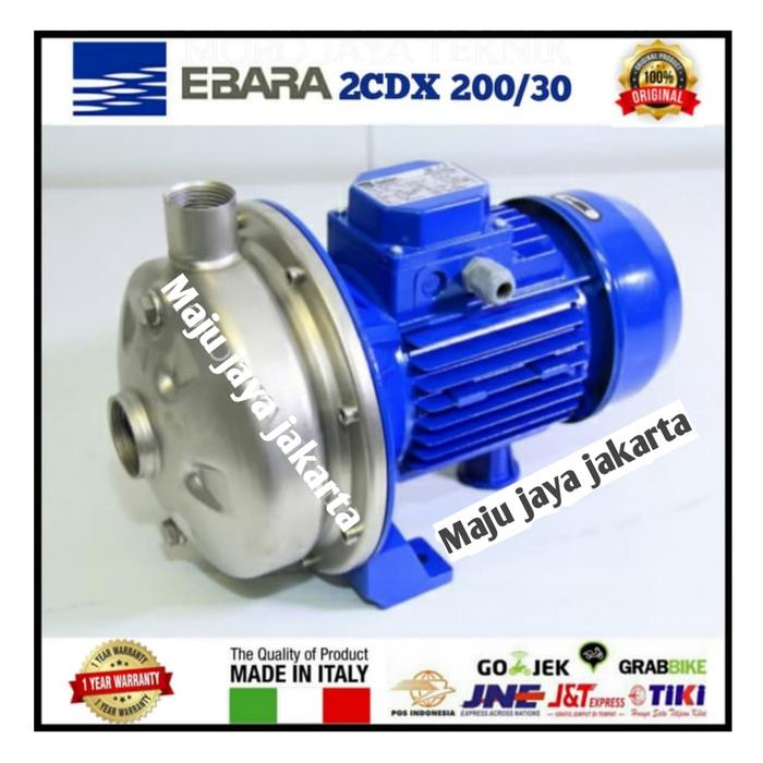 Jual Ebara 2CDX 200/30 2,2Kw 3HP 380V Pompa Centrifugal Pump Ebara Stainles - Jakarta Barat ...