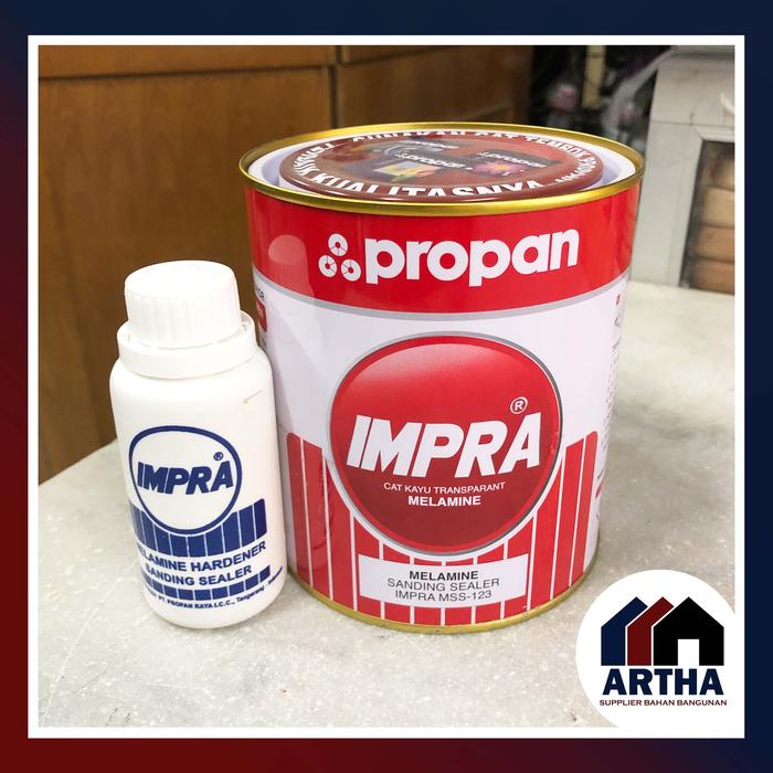 Jual Propan Impra Melamine Sanding Sealer Impra MSS-123 + Hardener ...