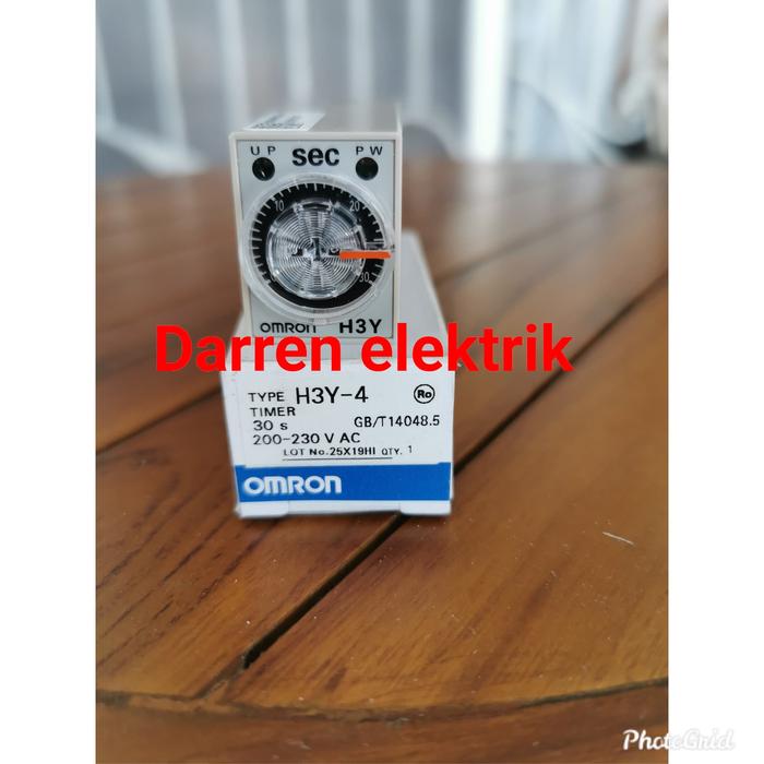 Jual timer omron H3Y-4,30sec 220vac - Jakarta Barat - darren elektrik ...