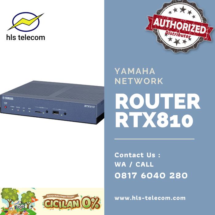 Jual Yamaha Router RTX810 - Jakarta Pusat - hls telecom | Tokopedia