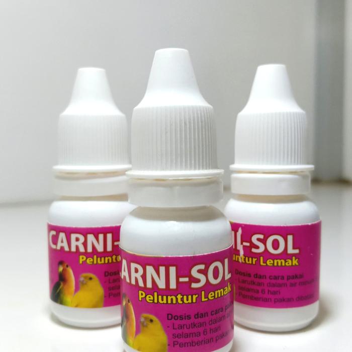 Jual CARNISOL obat burung peluntur lemak memaksimalkan produksi breeding - Kab. Sleman - D ...